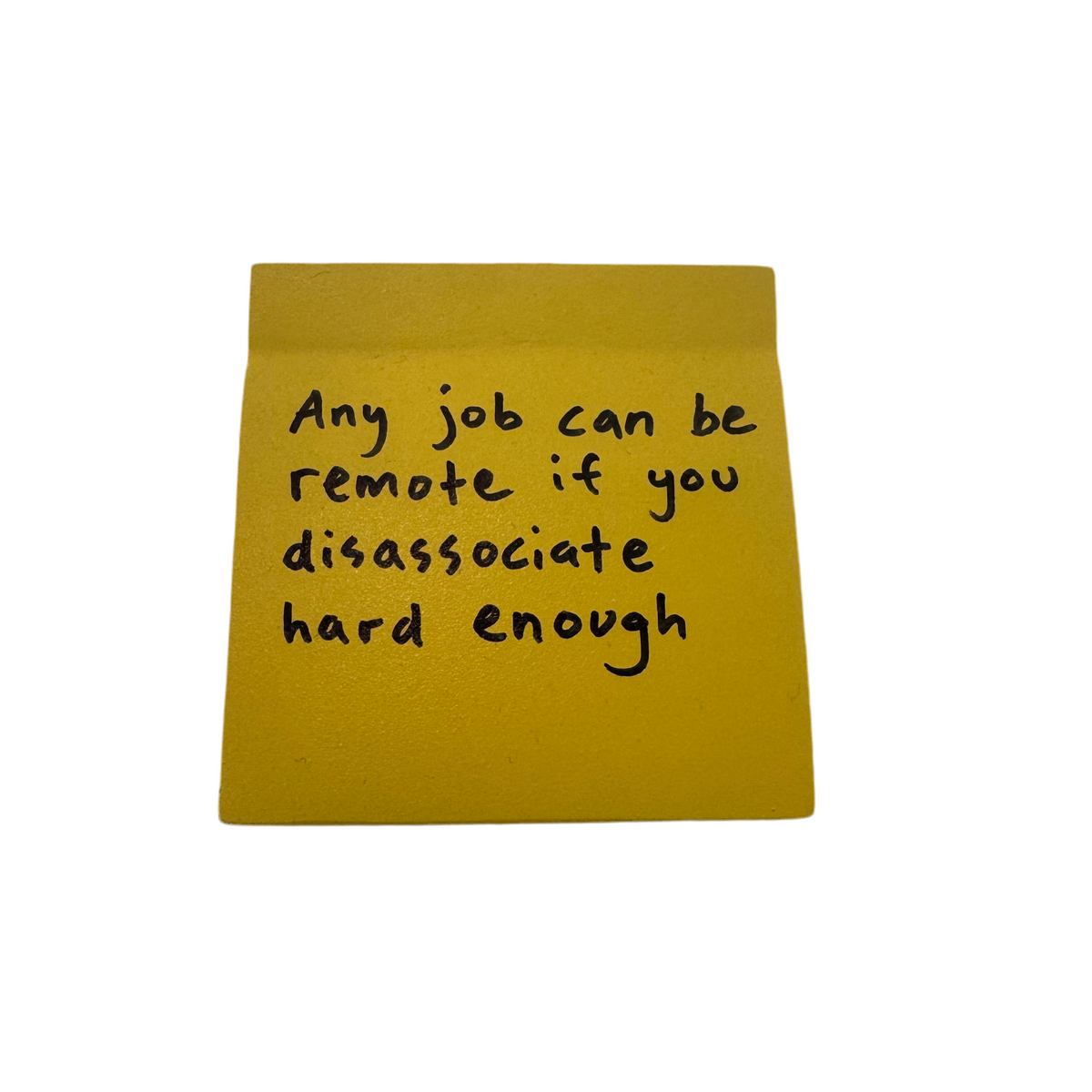 STUART LANTRY / Post-It Notes: "Disassociate" — OPEN EDITIONS