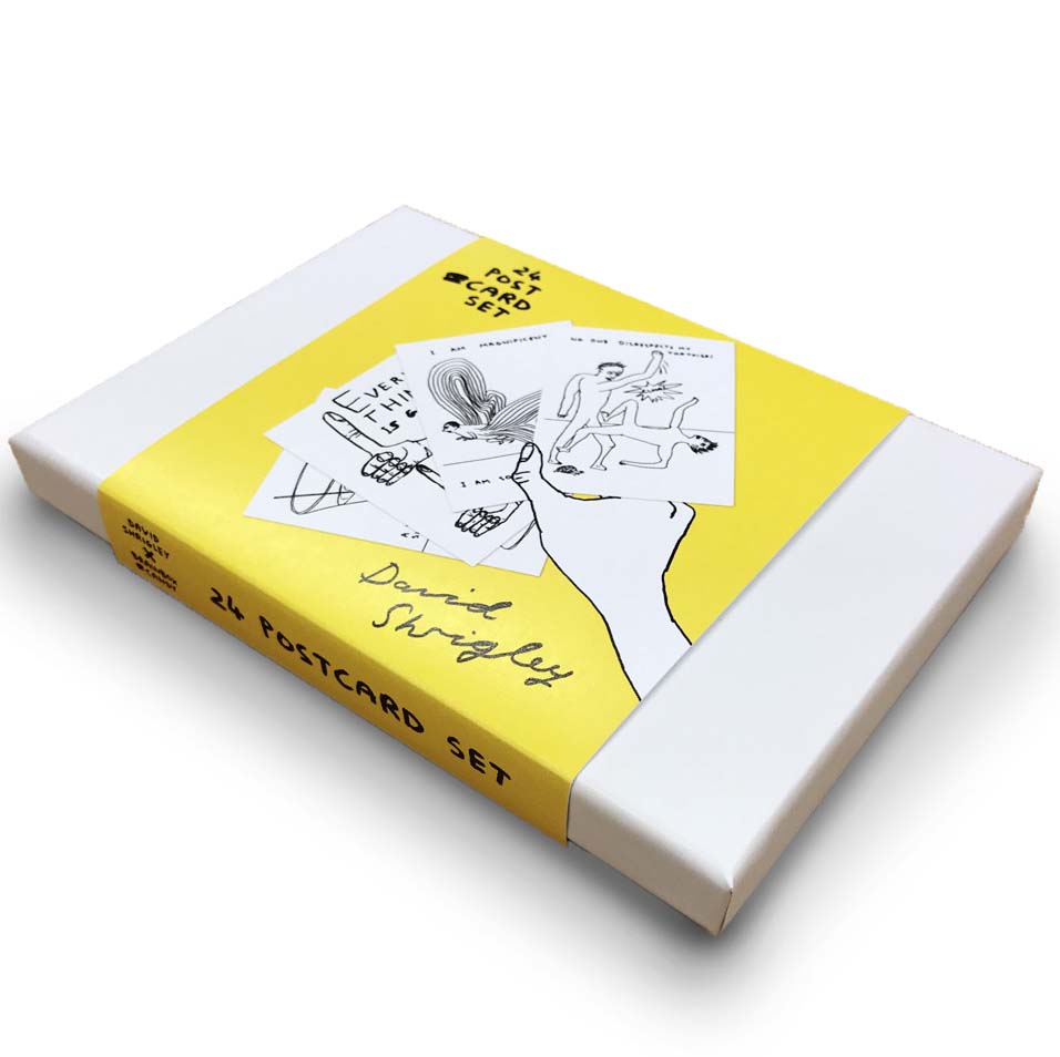 David Shrigley // Postcard 24 Set (Set 1) — OPEN EDITIONS