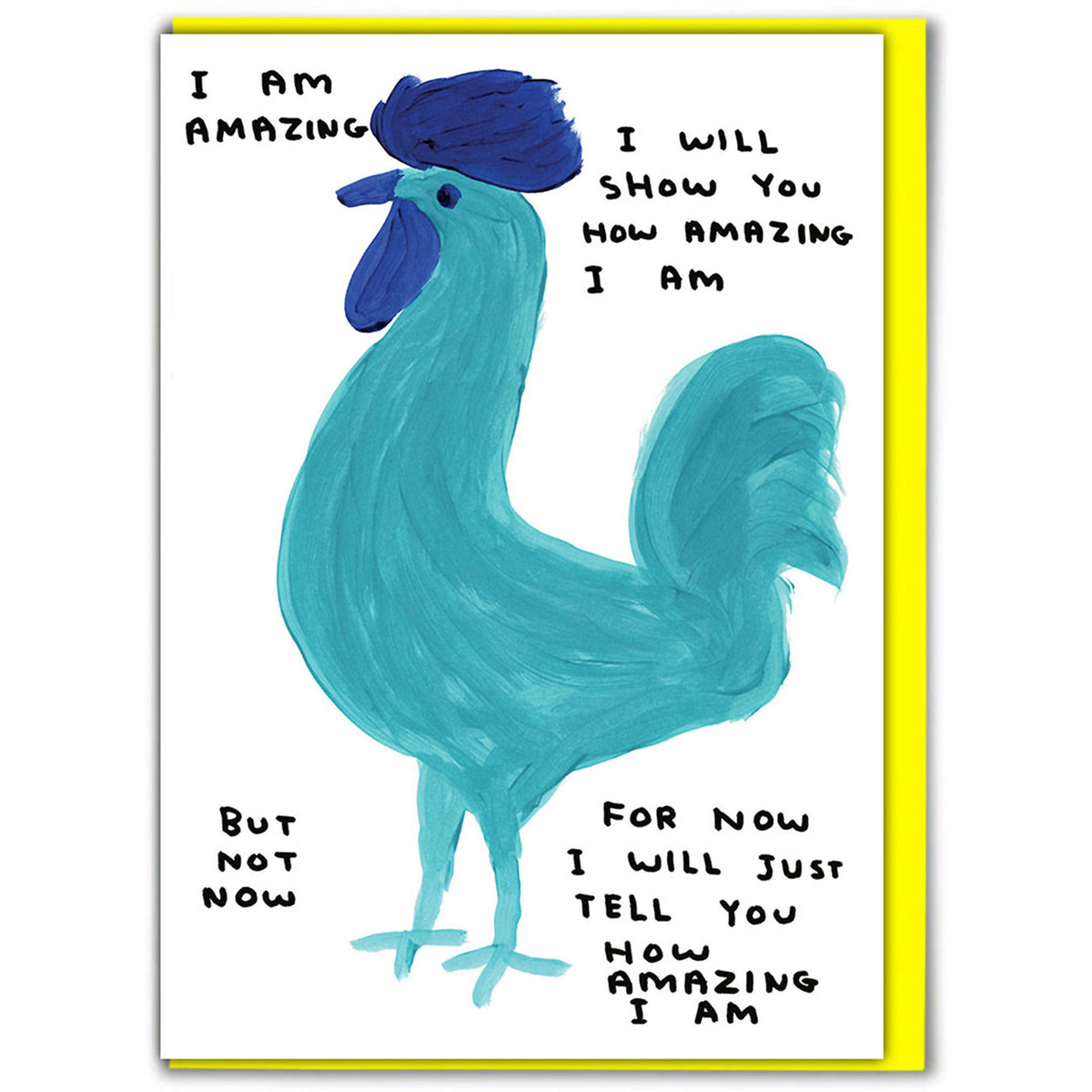 David Shrigley // I Am Amazing — OPEN EDITIONS