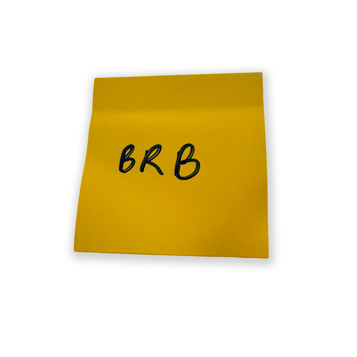 STUART LANTRY / Post-It Notes: "BRB" — OPEN EDITIONS