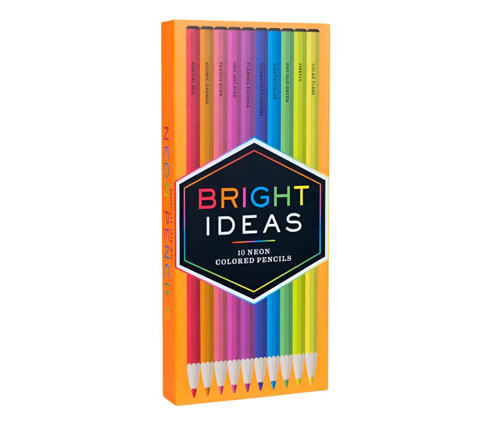 Bright Ideas Neon Colored Pencils: 10 Colored Pencils — OPEN EDITIONS