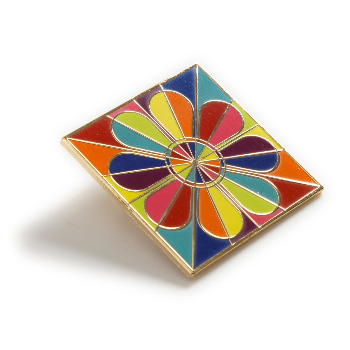 Jim Isermann / Square Flower Pin — OPEN EDITIONS